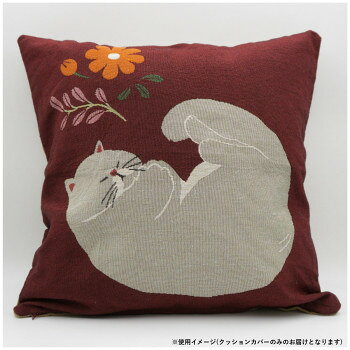 おすすめインテリアとしてもお部屋に華を添えてくれる、かわいいクッションカバーです。サイズ45×45cm個装サイズ：22.5×22.5×1.5cm重量個装重量：50g素材・材質ポリエステル65%・綿35%生産国インドfk094igrjs