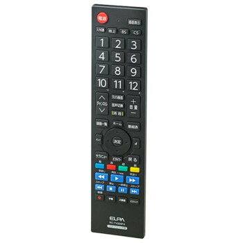 リモコンの増設、取り替えに便利なテレビリモコン。メーカー設定済なので、面倒な設定作業が不要で、すぐにお使いいただけます。地上デジタルの主な機能を操作可能。2方向のLED搭載で広角送信。サイズ(約)幅54×高さ232×厚さ20mm個装サイズ：...