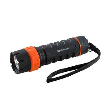ラバーで衝撃を吸収し、ライトをしっかりガード!水に強い防浸形(IPX7)のLEDライトです。サイズ(約)直径38×全長133mm(最大値)個装サイズ：25×9×5cm重量約100g(電池除く)個装重量：120g仕様電源:単四形アルカリ乾電池...