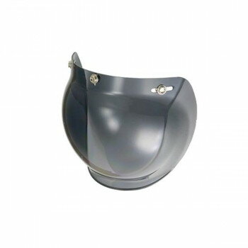 スタンダード、スモールジェットに両対応。ハードコート加工(6H硬度)が施されているバブルシールドです。3ホックのジェットヘルメット全般に対応。左右のホックは横15mmの範囲で調整可能です。サイズ約縦20×横25×厚み1cm個装サイズ：27×...