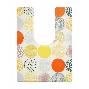 おすすめマットに付いている折り目によってスキマにぴったりフィットするので、尿ハネや汚れをしっかりガード!抗菌防臭機能付きなので毎日清潔にお使い頂けます。サイズ600×800×3.5mm個装サイズ：61.4×33.2×6.5cm重量422g個...