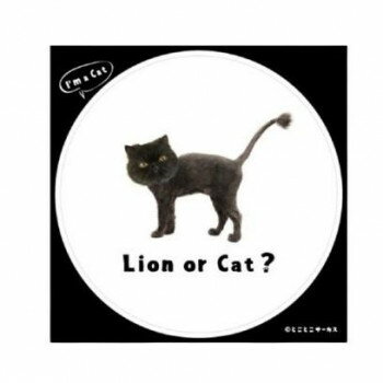 どこに貼っても注目を集めるステッカーライオンさん?それとも…ネコ?不思議な姿に思わずくすっと笑える「I'm a cat」。どこに貼っても注目を集めるユーモアたっぷりのステッカーです。手帳やノートなど、いろんなところに貼って楽しんでくださいね...