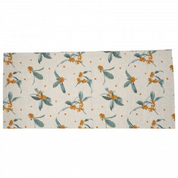 おすすめ卓上を華やかに演出する、テーブルランナーです。サイズ32×150cm個装サイズ：32.5×37.5×2cm重量個装重量：200g素材・材質綿80%・麻20%生産国インドfk094igrjs
