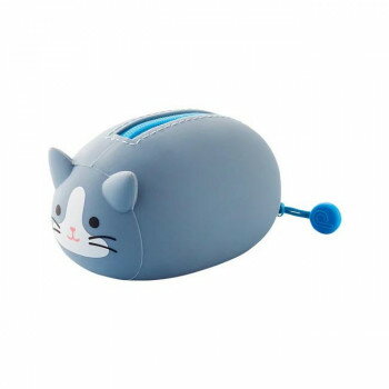 おすすめ小物入れにぴったりな手のりサイズのかわいいミニポーチ。リップや目薬、文房具などの小物入れに。底面は転がりにくいフラット仕様。サイズ98×65×55mm個装サイズ：11×7×6cm重量個装重量：70g素材・材質本体:シリコーンゴム生産...