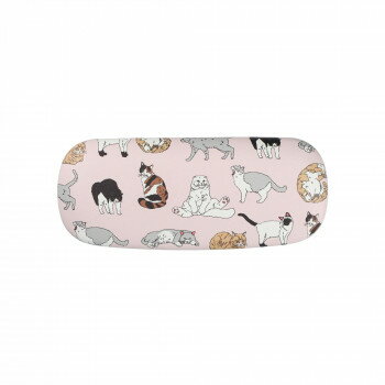 メガネケースちょっぴりシュールなデザインでt直しくなるメガネケースです。サイズ約6.5×16×4cm個装サイズ：17.3×6.8×4.4cm重量個装重量：130g素材・材質表:ポリウレタン、中:ポリエチレン、布:ポリエステル生産国中国fk0...