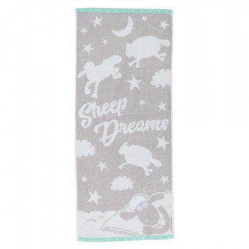 ひつじのショーンのとってもかわいいタオル幅広い世代に親しまれているクレイ・アニメーションひつじのショーンのとってもかわいいタオルです。おうちでのご使用、お出かけ時のご使用に。無撚糸仕様のためふんわり柔らか、ボリューム感のある風合いです。サイ...