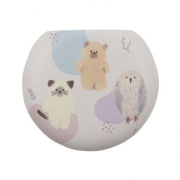 おすすめコンパクトでかわいいアクセサリーケースです。中には鏡がついています。サイズ7×8cm個装サイズ：8×7×4cm重量個装重量：60g素材・材質表:ポリウレタン、中:ポリエチレン生産国中国fk094igrjs