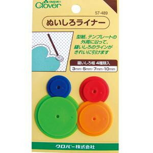 ぬいしろのラインがきれいに引けます。型紙、テンプレートの外周に沿って、ぬいしろラインがきれいに引けます。曲線の型紙やテンプレートでも、ぬいしろが平行に引けます。アップリケ、ハワイアンキルトなど、型紙やテンプレートなどを写す技法に。(厚さ0....