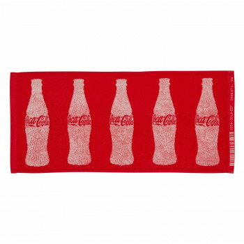 毛這いジャガード織のフェイスタオル毛這いジャガード織のコカ・コーラデザインのフェイスタオル(Jボトル)です。サイズ34×75cm個装サイズ：20×15×5cm重量個装重量：100g素材・材質綿100%仕様COCA-COLACOKEthe C...