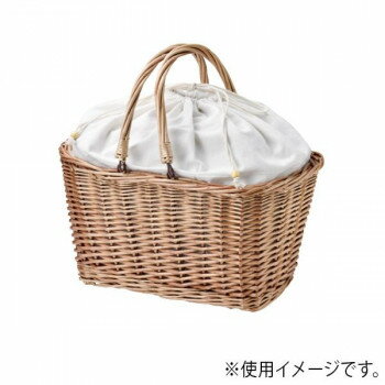 収納もおしゃれに見せたい方におすすめ。持ち手付きのバスケットです。サイズW41×D30×H22(39)cm個装サイズ：43×32×25cm重量個装重量：800g素材・材質煮柳・布付仕様巾着タイプハンドル可動式生産国中国fk094igrjs