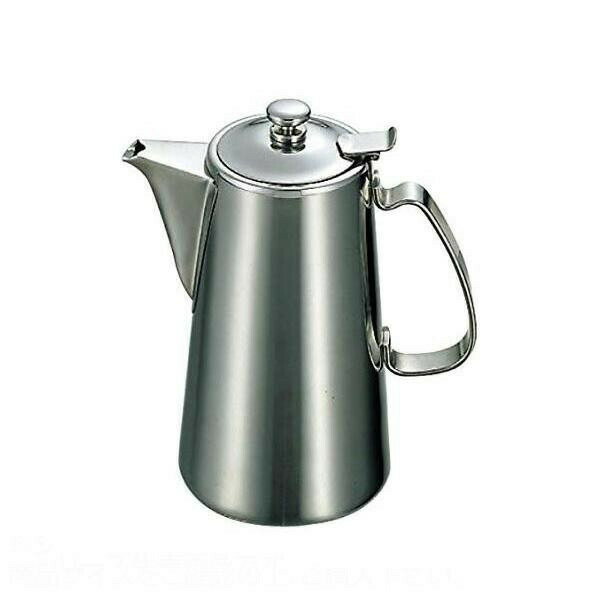 ステンレス製のウォーターポット!18-8ステンレスを使用したウォーターポットです。サイズ直径φ120×高さH230mm個装サイズ：13×26×18cm重量個装重量：1000g素材・材質18-8ステンレス仕様容量:1.9L生産国日本ステンレス...