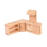 ドールハウスを彩るクラシック家具シリーズ!木のぬくもりが優しいシステムキッチンサイズオーブン:6.3×4.1×15cm個装サイズ：18.8×9.3×23cm重量個装重量：410g素材・材質ゴムの木仕様対象年齢:3歳以上製造国タイドールハウス...