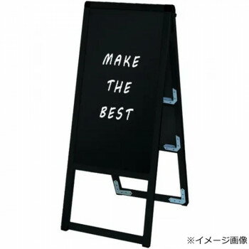 屋外使用可能屋外使用可能なアルミ製マーカーボードスタンド看板です。マーカーボードはマグネットの使用が可能です。サイズ面板サイズ:W300×H600mm、マーカーボード(ブラック)3mm厚個装サイズ：104.7×8×40cm重量3.6kg個装...