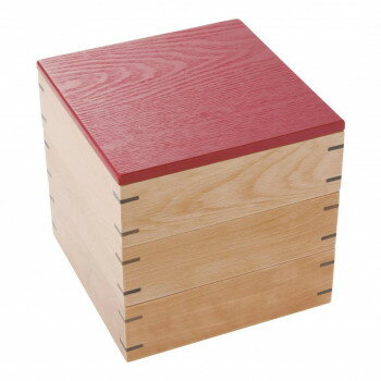 木製重箱仕切り付きで便利なカラー重箱です。サイズ20×20×19.4cm個装サイズ：25×25×22cm重量個装重量：1500g素材・材質木製仕様カラー:赤生産国中国fk094igrjs