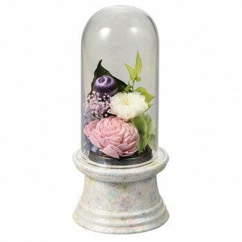 有田焼の台座が上品なプリザーブドフラワー有田焼の台座が上品なプリザーブドフラワーです。※生花を原料としているため、色合いや形状・大きさが異なる場合がございます。サイズ75×75×170mm個装サイズ：30.0×20.0×15.0cm重量25...