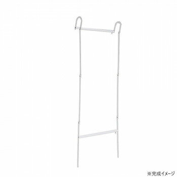 おすすめハンガーバーに掛けるだけで衣類の収納がアップします。衣類の収納スペースを最大限に活用し、整理整頓を手軽に行いたい方にオススメです。サイズ幅41〜70×奥行8.5×高さ116cm個装サイズ：41×9×3.5cm重量個装重量：1500g...