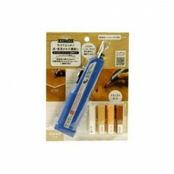 深いキズ向けの簡単補修キットフローリング・家具のえぐれや穴キズをスピーディーに簡単補修!ナチュラルセットです。サイズ個装サイズ：19.0×14.5×2.5cm重量個装重量：105g生産国日本fk094igrjs