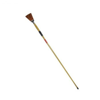 オススメ箒が小さいので天井の角や狭い隙間にも届きます。サイズ全長:153〜258cm　掃き幅:8cm個装サイズ：30.0×30.0×5.0cm重量(約)600g個装重量：1000g素材・材質箒部:パーム・鉄板・PP　ズーム柄:PP、スチール...