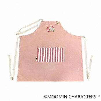 おすすめ赤いお花に囲まれたムーミンママのイラストをあしらったエプロンは、心くすぐる上品なデザインです。ムーミンママとお揃いのボーダーがさりげなく使いやすいデザイン。エプロンをつけて一緒にお料理を楽しもう。サイズ約前中心丈82cm×身巾82c...