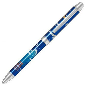 ニッポンの雅をまとった多機能筆記具蒔絵製作で培った大和絵の表現を生かし、印刷、および手作業での色粉蒔きにより軸に絵柄を描いた雅絵巻。スリムなボディに精緻で鮮やかなデザインが映えます。ボールペン黒・赤、シャープペンシルの3機能を搭載した多機能...
