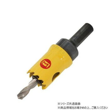 BL型バイメタルホールソー高級ハイス材の刃先と強靭なバネ鋼を電子ビームでバイメタル溶接したホールソーで、今までに類のない、画期的な高い切削能力を発揮します。サイズφ23mm個装サイズ：12.4×4×3cm重量個装重量：100g仕様能力:鉄板...