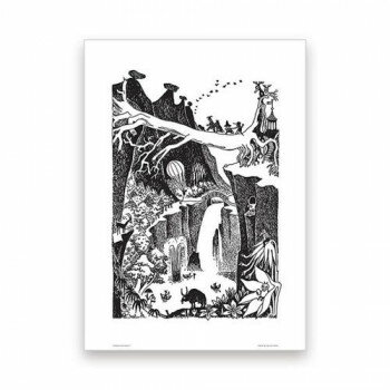 モノクロポスターモノクロポスターです。サイズ約500×700mm個装サイズ：50.0×70.0×3.0cm重量個装重量：300g素材・材質紙仕様(C)Moomin Characters TM生産国フィンランドfk094igrjs