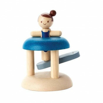 バーを押すと体操人形が跳ね上がる木製おもちゃバーを押すと体操人形が跳ね上がるのを見て、因果関係を学び、微細運動能力、手と目の協調性、集中力を高めます。目で追うことを促し、問題解決能力を伸ばします。サイズ10.8×9.8×9.1cm個装サイズ...