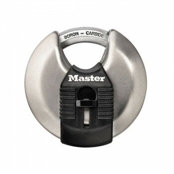 防犯に特化したデザイン。本体は優れた強度のラミネートスチール構造。防錆性に優れたステンレスコーティングを施しています。セキュリティが高いデュアルボールロック機構を採用。八角形のシャックルには超硬素材であるボロンカーバイド(炭化ホウ素)を採用...