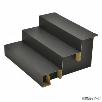 おすすめ組立式の紙製3段棚。 ハンドメイド即売会などで作品を綺麗に展示することができます。紙製なので軽く、組立式なのでかさばらず、搬入・搬出時の持ち運びも楽々。置き方 2WAYタイプ、スペースや商品に合わせて使い分けできます。簡単組立・コン...