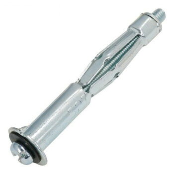 おすすめ石膏ボードなどへの器具の取付けに便利なボードプラグのビスタイプです。サイズ全長:65mm、径:9.0mm、首長:27mm個装サイズ：20×20×15cm重量個装重量：2000g仕様タイプ:ビスビス頭形状/直径:ナベ頭+-/5.0mm...