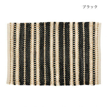 おすすめ異なる厚みや素材のコットン生地とジュートが組み合わさり、でこぼことした質感が魅力です。どんなお部屋にも馴染むナチュラルなマットです。サイズ約60×40cm個装サイズ：30×20×10cm重量個装重量：750g素材・材質綿60%、ジュ...