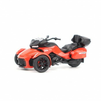 カナダのモーターサイクル3輪の独特なスタイルとスポーティな走行性能が魅力のリミテッドモデルです。サイズ個装サイズ：19.5×16.2×5.5cm重量個装重量：82g素材・材質ダイキャスト他仕様1/32スケール生産国中国fk094igrjs