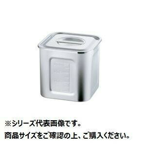 ステンレス製の角キッチンポット。目盛り付きで便利な角キッチンポットです。サイズ内寸:150×150、高さ:150mm個装サイズ：15.1×16.2×15.9cm重量個装重量：626g仕様容量:3.1L一目盛:0.4L生産国日本ステンレス製の...