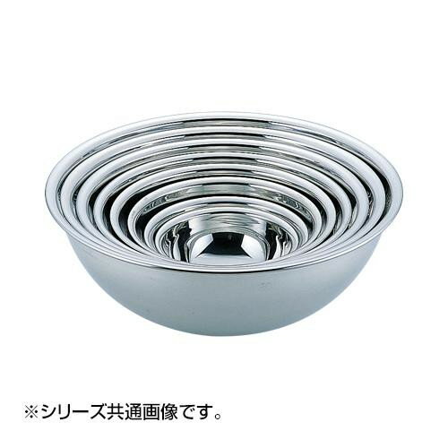 ステンレス製のボール。食品をこねたり、混ぜたりする際に便利です。サイズ径:27cm、高さ:100mm個装サイズ：11.9×29.9×29.2cm重量個装重量：442g仕様板厚:0.6mm生産国日本ステンレス製のボール。※商品サイズをよくお確...