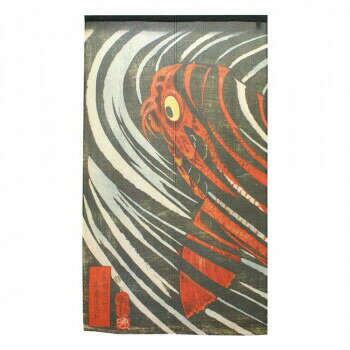 お部屋のインテリアや贈り物におすすめです。現代の日本でも愛される名画を、一枚ずつトリミングしのれんに再現しました。国産市松柄レースに、印刷技術で発色豊かに仕上げました。【市松柄レース】市松模様が入っている程よい透け感が特徴の生地です。柔らか...