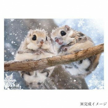 「うるふわエゾモモンガ」のジグソーパズル2匹のエゾモモンガが寄り添ったかわいらしい写真のジグソーパズルです。サイズ25.7×18.2cm(完成時)個装サイズ：12×12×5cm重量個装重量：160g仕様ピース数:108ピース生産国日本fk0...