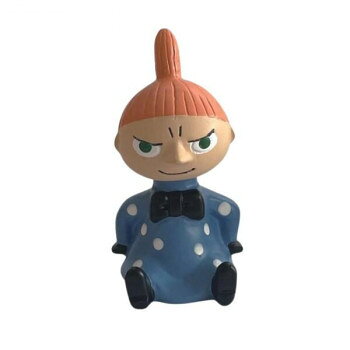 リトルミイのフィギュアリトルミイがゆらゆら揺れるフィギュアです。手のひらに乗るぐらいの小さいサイズです。サイズH5.8×W3.5×D3cm個装サイズ：4.0×6.8×10.0cm重量個装重量：55g素材・材質ポリレジン仕様(C)Moomin...