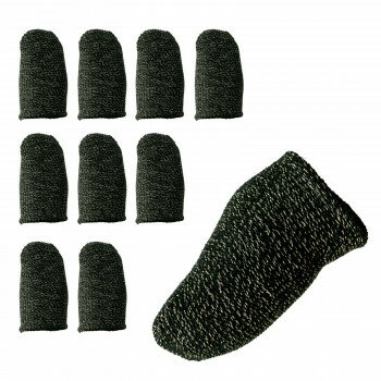 スマホ使用時の手汗や指紋の付着を防ぐ!スマホ使用時の手汗や指紋の付着、及び乾燥による反応悪化対策の指サック。銀繊維が入りなので高感度な操作に優れています。通気性があるので長時間使用しても蒸れにくい!男女問わずお使いいただけます。※ガラスフィ...