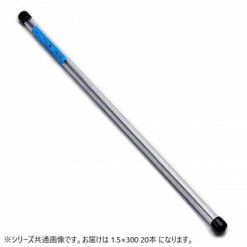 塩ビ管に入ったアルミ線塩ビ管に入った長さ300mmのアルミ線です。※塩ビ管の両端に樹脂製のキャップがついています。サイズ直径1.5×長さ300mm個装サイズ：31.5×1×1cm重量個装重量：50g素材・材質アルミ生産国日本fk094igrjs