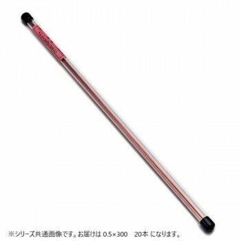 塩ビ管に入った銅線塩ビ管に入った長さ300mmの銅線です。※塩ビ管の両端に樹脂製のキャップがついています。サイズ直径0.5×長さ300mm個装サイズ：31.5×1×1cm重量個装重量：20g素材・材質銅生産国日本fk094igrjs