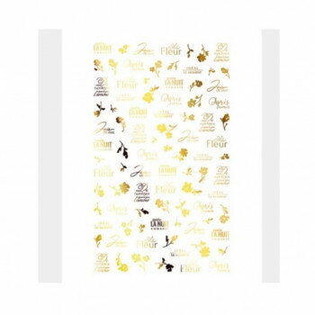 貼るだけで簡単におしゃれなネイルが完成少しずつ様々なデザインを楽しみたいネイリストさん、セルフネイラーさんの為のアラカルトタイプです。ショートネイルにもしっかり収まる、優秀な小さめサイズです。サイズシートサイズ:78×97mm個装サイズ：8...