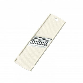 便利なキッチンツール!千切りとツマ切りが簡単にできます!サイズ85×280×13mm個装サイズ：10×34×2cm重量100g個装重量：108g素材・材質本体:ABS樹脂(耐熱温度80度)、金属部:18-8ステンレス生産国日本fk094igrjs