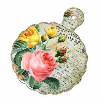 ローズ壁掛ポットプレートローズ壁掛ポットプレートです。サイズ個装サイズ：17×17×2cm重量個装重量：270g素材・材質陶器・裏張りコルク生産国中国fk094igrjs