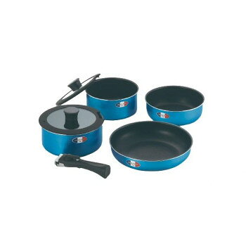 おすすめ内面はフッ素樹脂加工で焦げ付きにくくお手入れ簡単です。ガラス蓋はディープパンとポットで兼用できるサイズでハンドルが付いたままでも使えます。サイズ26cmフライパン:直径270×60mm、20cmディープパン:直径215×70mm、2...