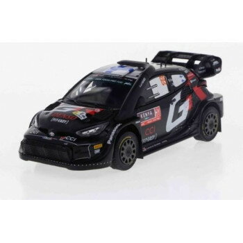 トヨタGRヤリス模型ixoのトヨタGRヤリスラリー1ハイブリッド2024年サファリラリーケニア優勝69模型です。サイズ個装サイズ：15.5×8.0×7.0cm重量個装重量：200g素材・材質ダイキャスト他仕様スケール:1/43生産国バングラ...
