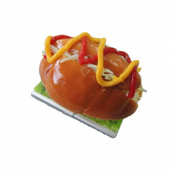 食品サンプル名刺ケースホットドックの食品サンプル名刺ケースです。サイズ縦9×横6×高さ2cm個装サイズ：15×15×6cm重量116g個装重量：117g素材・材質軟質塩化ビニール生産国日本fk094igrjs