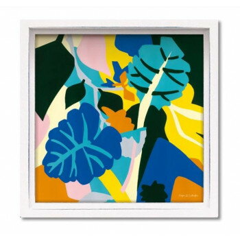 おすすめやさしいロハステイストに満ちた、超お手軽価格のミニフレームです。木製フレームは艶のないカラーで、絵は艶のあるゲル加工を施し変化を出しています。奥行きのあるフレームにセットアップしているため、卓上に置くことも可能です。サイズH13.5...