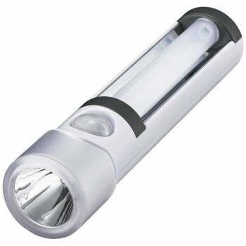 1台3役の便利なLEDランタン。センサーライト・懐中電灯・ランタンと3通りに使えます。電池式なのでコンセントがない場所でも設置可能です。センサー時は人に反応してパッと自動点灯します。懐中電灯は夜間の散歩や非常灯などのちょっとした灯りに。サイ...
