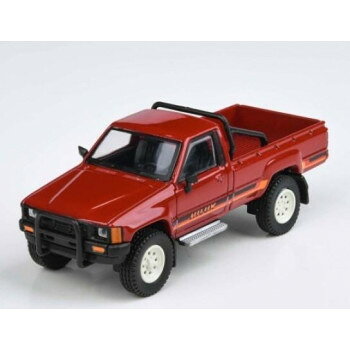 トヨタハイラックス模型PARAGONのトヨタハイラックスシングルキャブ1984レッドLHD模型です。サイズ個装サイズ：5.5×12.0×4.5cm重量個装重量：110g素材・材質ダイキャスト他仕様スケール:1/64生産国中国fk094igrjs