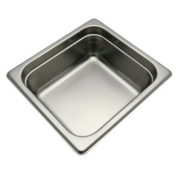 おすすめ耐久性と耐食性に優れたステンレス製です。料理のトッピング容器や食材の具材入れなどさまざまな用途にご使用いただけます。サイズ176×162×H65mm個装サイズ：16×16×8cm重量約300g個装重量：260g素材・材質ステンレス(...